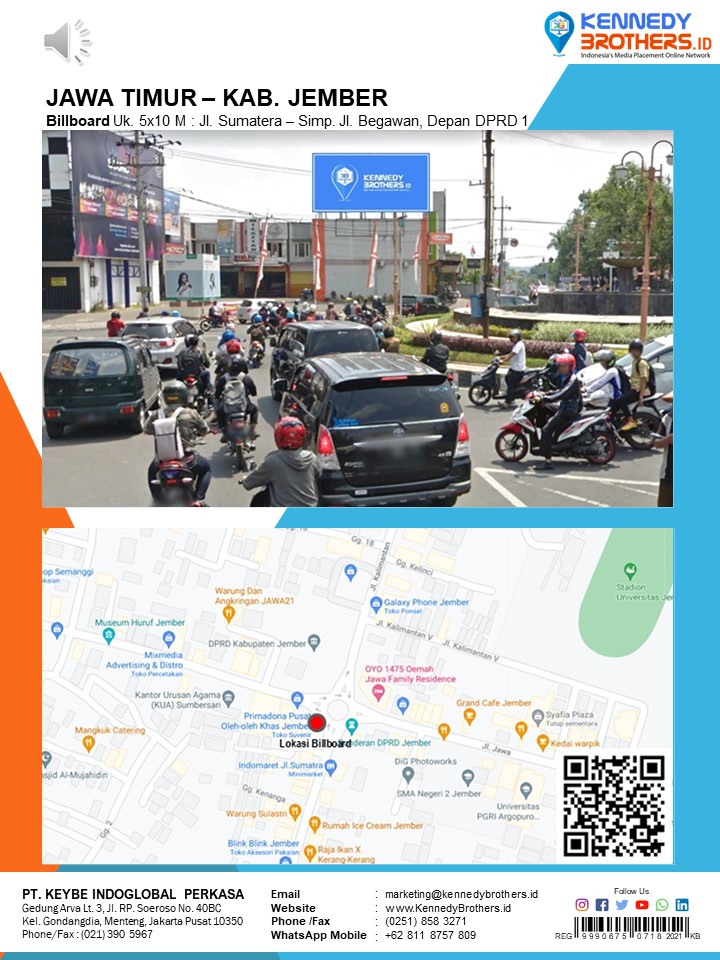 Sewa Billboard Kab. Jember& Nasional | KennedyBrothers.Id