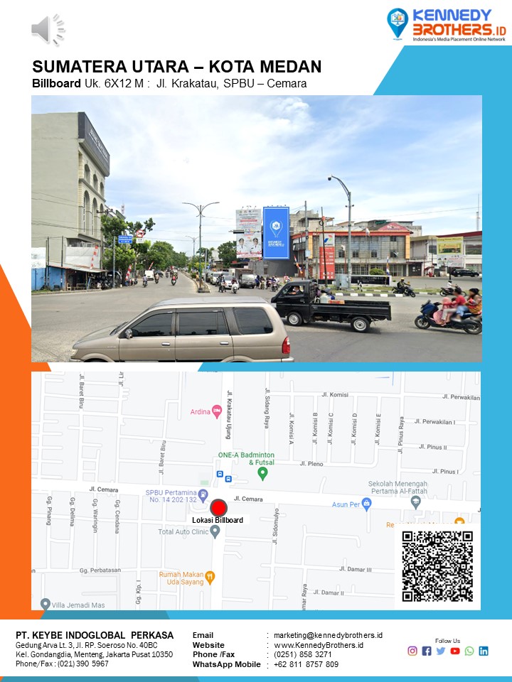 Sewa Billboard Kota Medan & Nasional | KennedyBrothers.Id