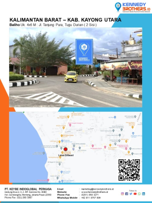 Sewa Baliho Kab Kayong Utara & Nasional | KennedyBrothers.Id