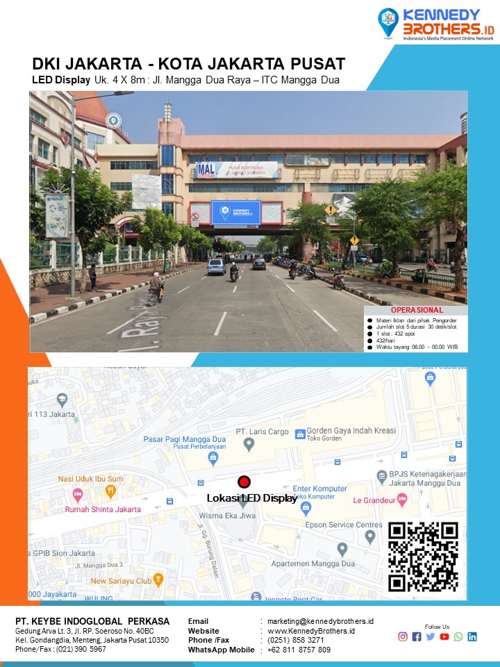 Sewa LED Jakarta Pusat & Nasional | KennedyBrothers.Id