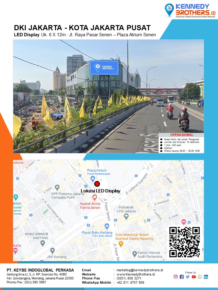 Sewa LED Jakarta Pusat & Nasional | KennedyBrothers.Id